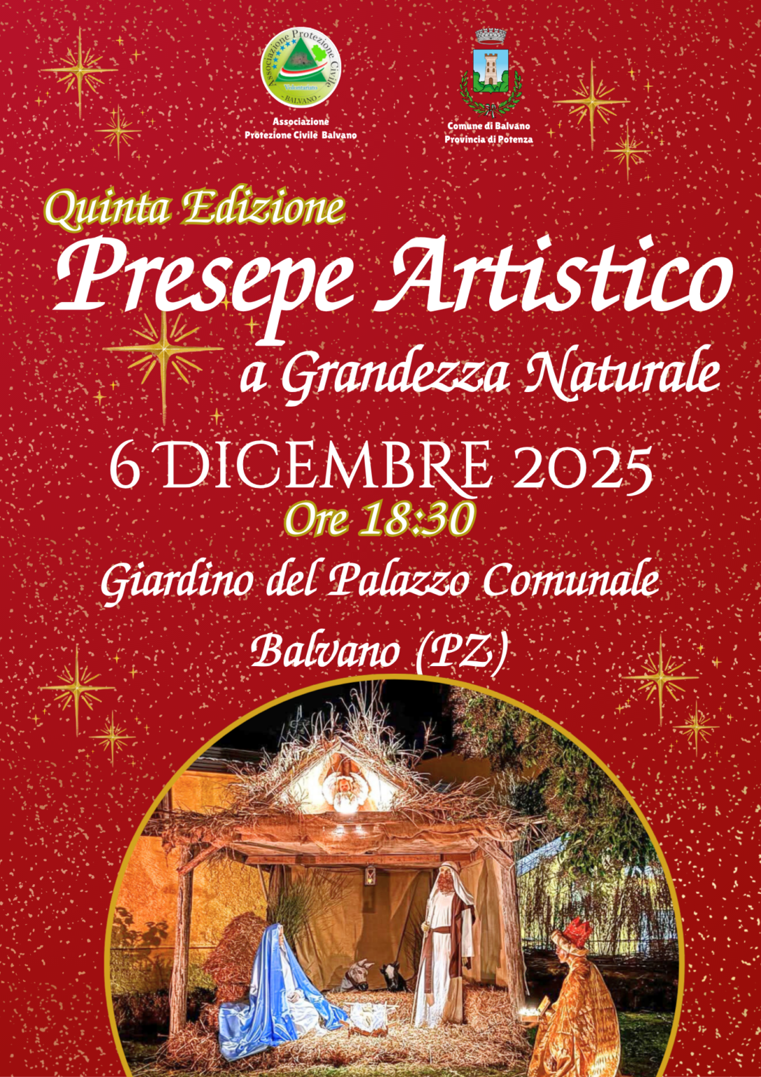 A Balvano 5ª Edizione del Presepe Artistico - AGR Basilicata